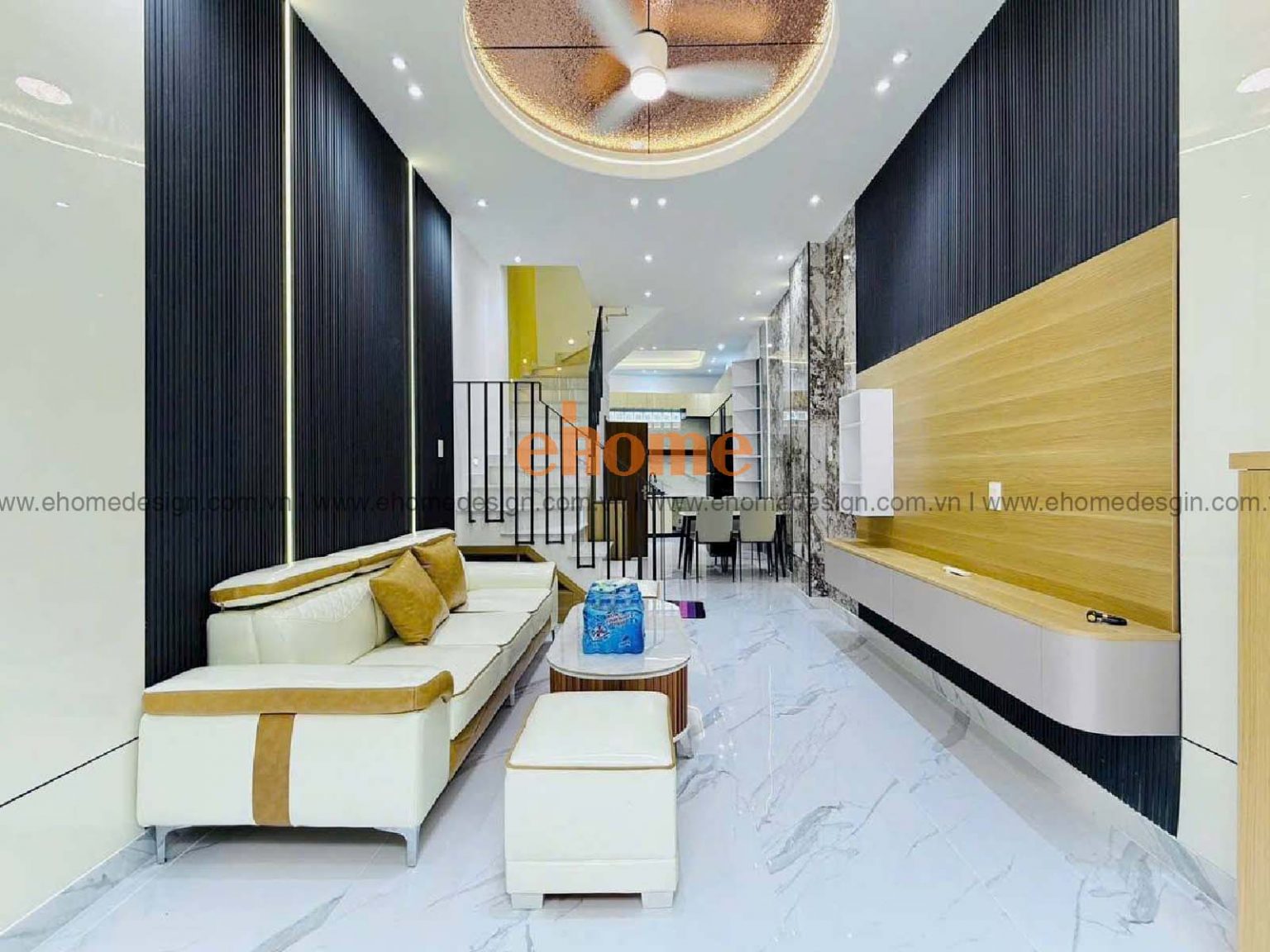 Thi công nội thất anh Tân Xã Cư Pui - Ehome Interior Désign