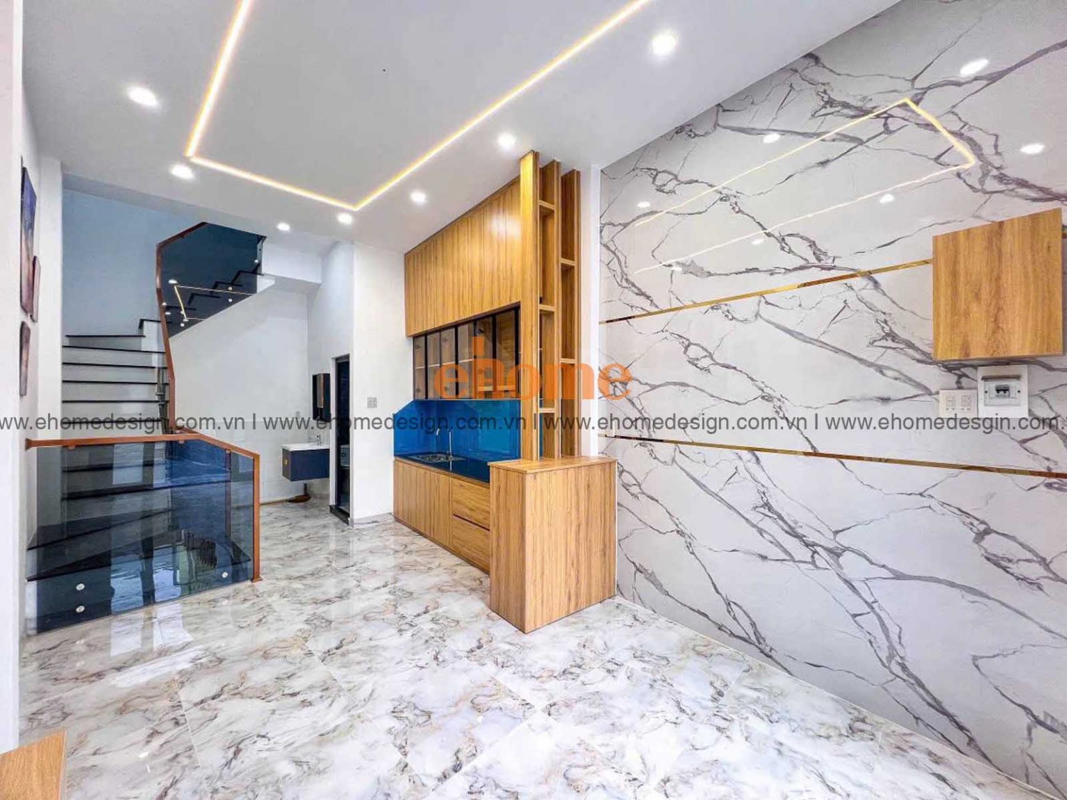 Thi công nội thất anh Lâm Xã Yang Mao - Ehome Interior Désign
